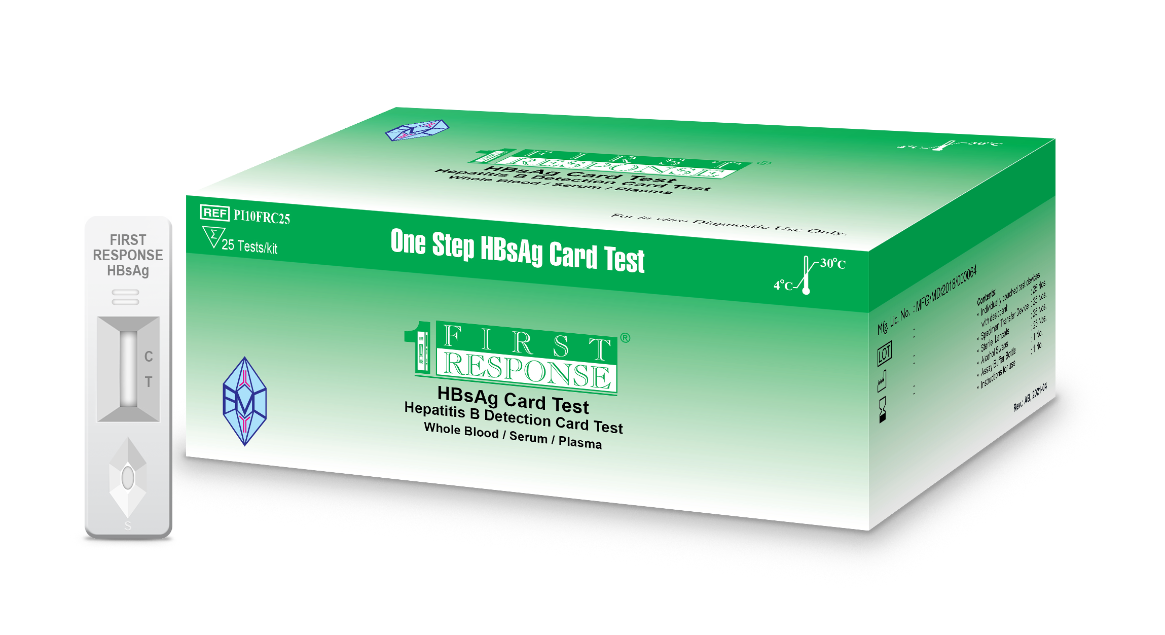 First Response HBsAg Card Test First Response HBsAg Card Test